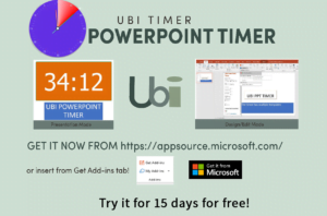 PowerPoint Timer Add-in for Better Presentations - Ubi Timer