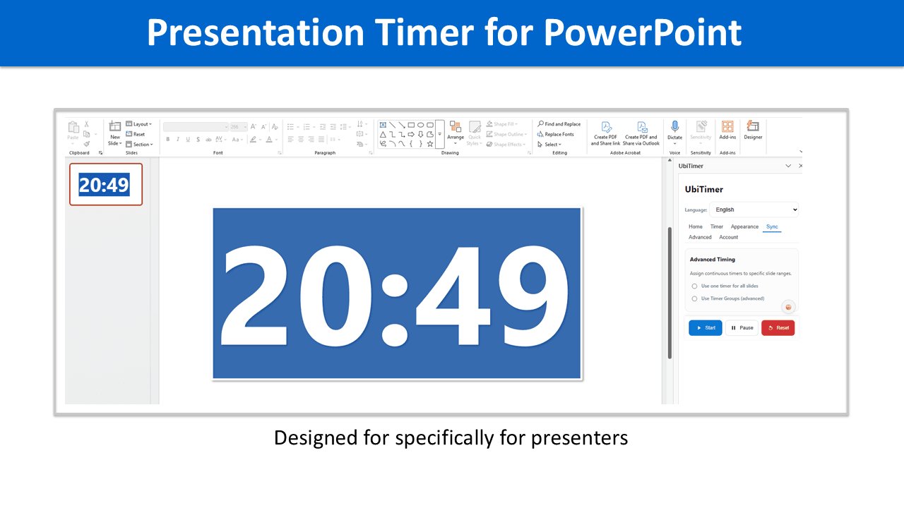 PowerPoint Timer Add-in | Countdown & Presentation Timer for Slides ...